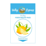 Bus Passes – Valley Express